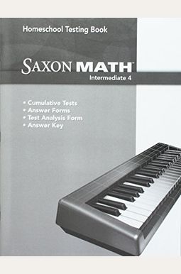 Buy Saxon Math Intermediate Grd 4 Book By: Saxon Publishers