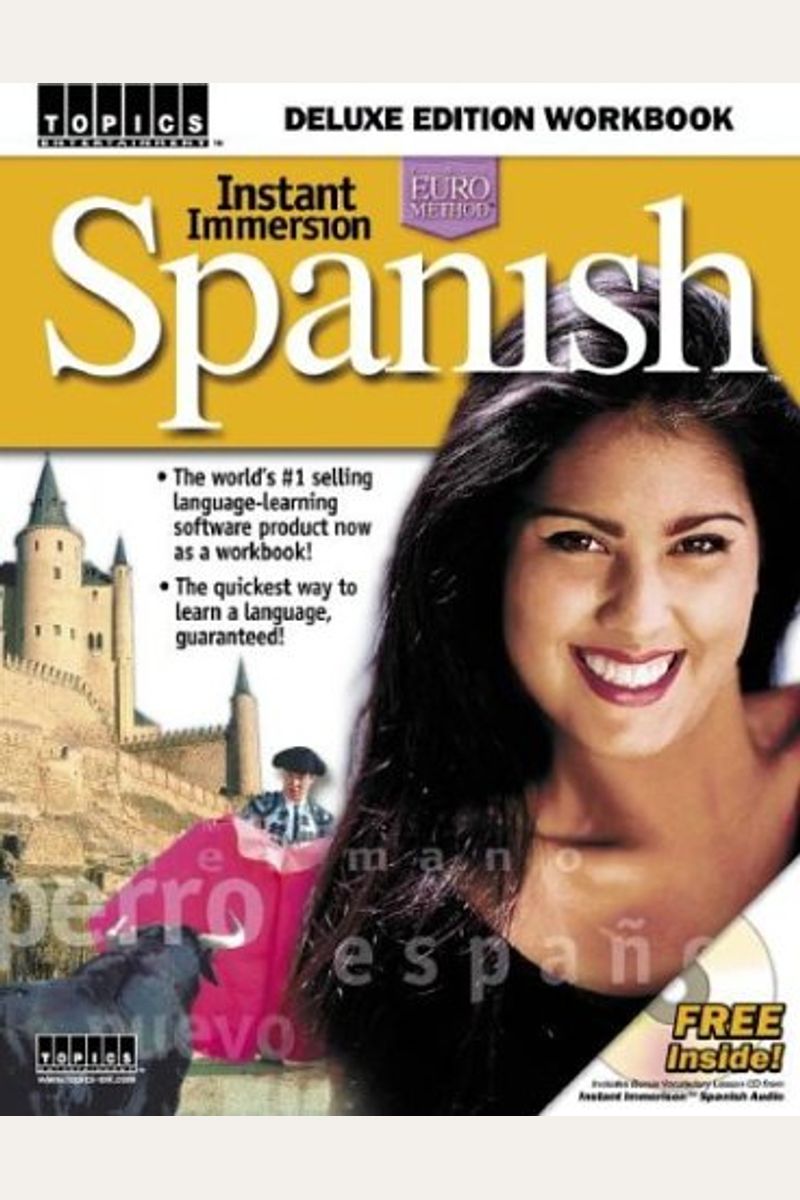 Buy Instant Immersion Spanish: Deluxe Edition Workbook (Instant ...
