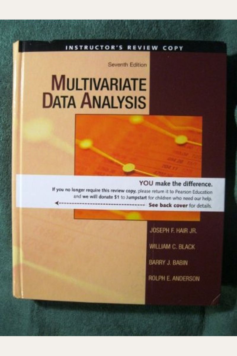Buy Multivariate Data Analysis Book By: Robert L Stevenson Buy Multivariate Data Analysis Book By: Robert L Stevenson