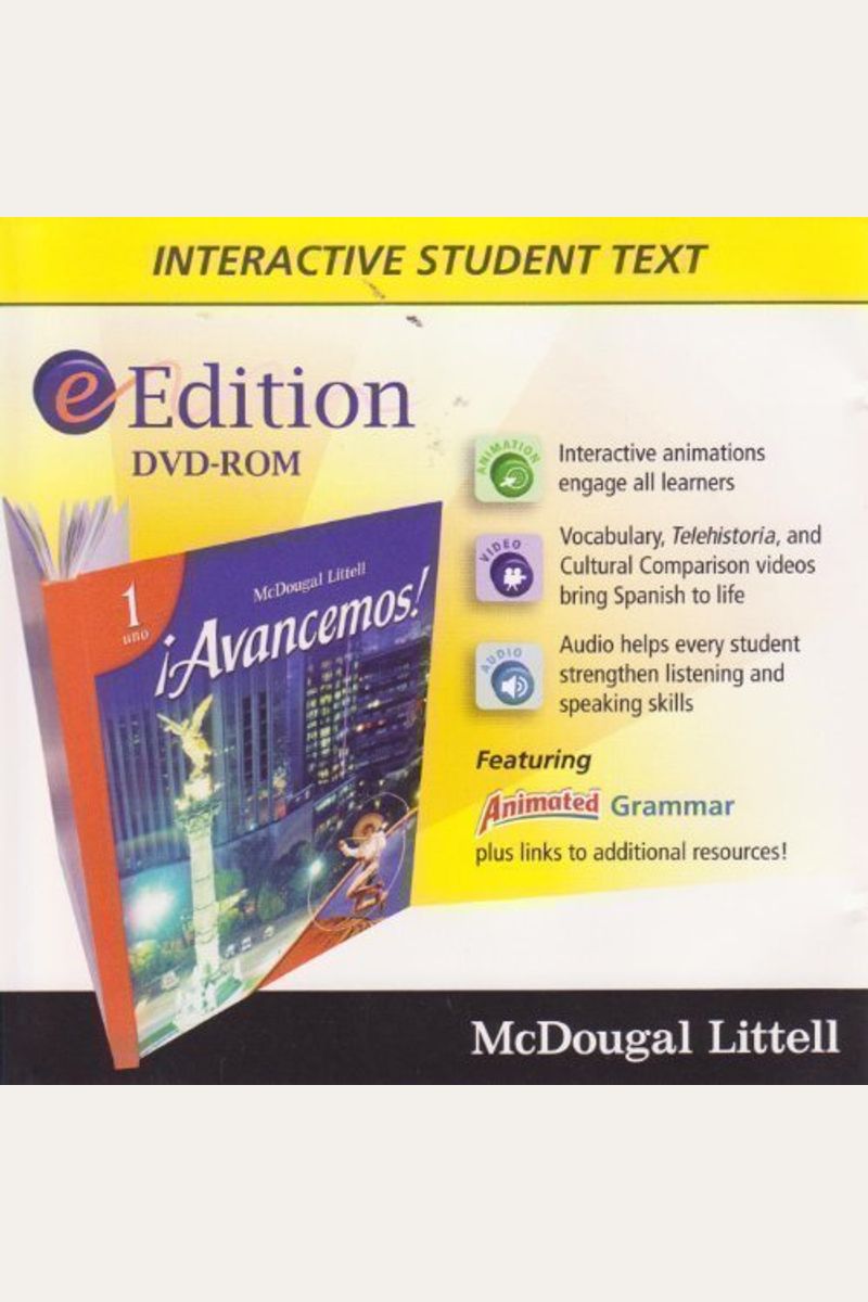 Buy Avancemos! Level 1: Interactive Student Text (Spanish Edition) Book ...