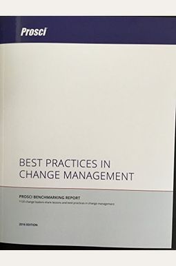 Buy Prosci Best Practices In Change Management Edition Book