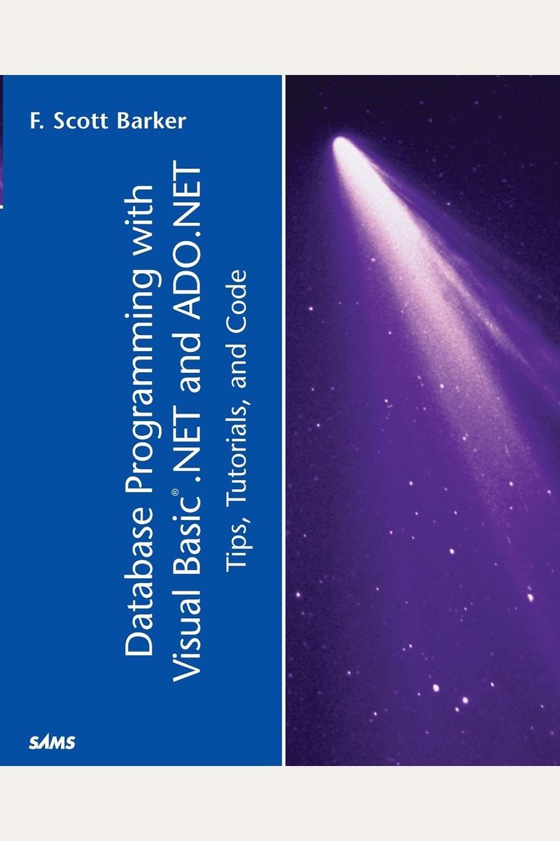 Buy Database Programming With Visual Basic And Ado Tips Tutorials And Code Book By