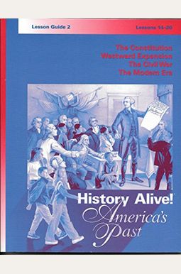 Buy History Alive Americas Past Lesson Guide Lessons Book