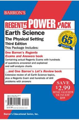Buy Earth Science Power Pack (Regents Power Packs Book By: Edward D ...