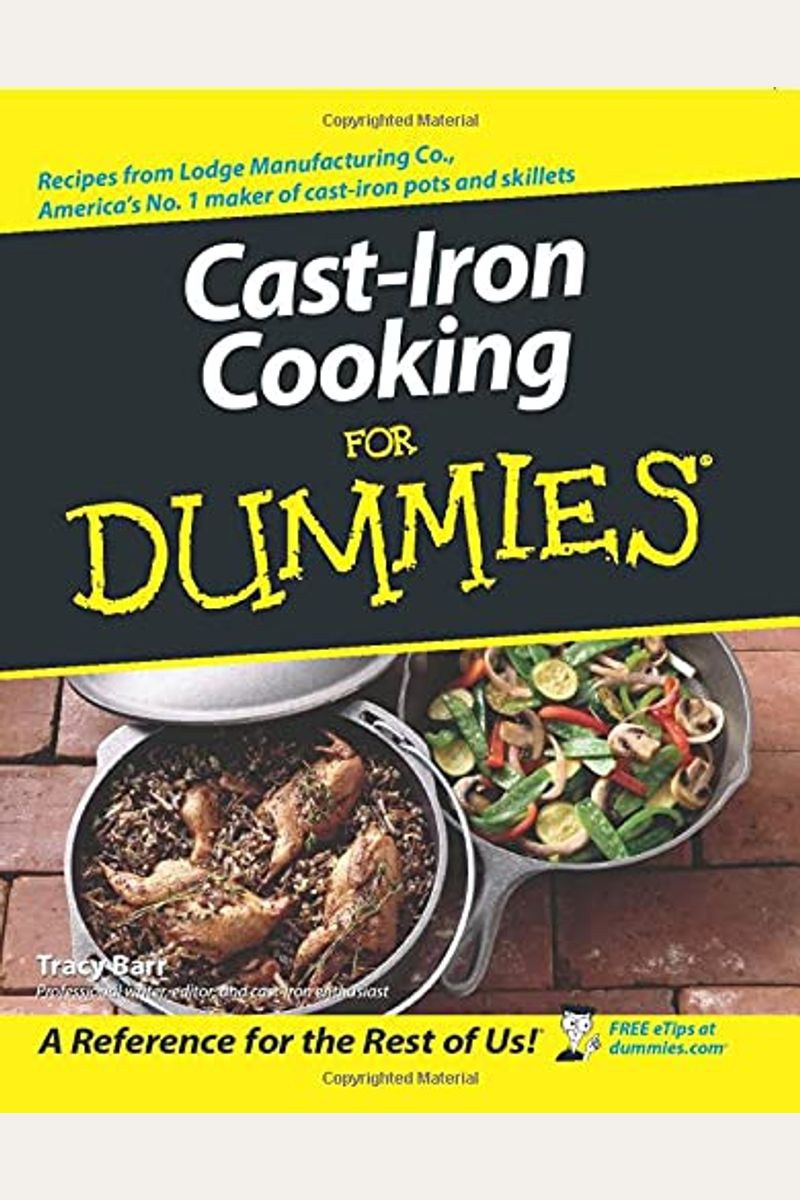 Buy Cast-Iron Cooking For Dummies Book By: Tracy Barr