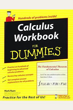 Buy Calculus Workbook For Dummies Book By: Mark Ryan