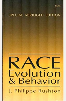Buy Race, Evolution & Behavior Book By: Philippe J Rushton
