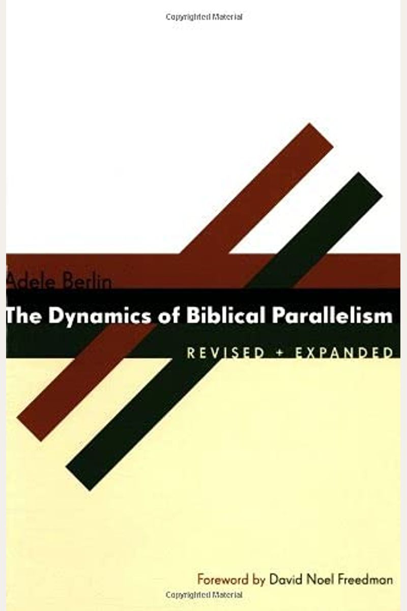 Buy The Dynamics Of Biblical Parallelism Book By: Adele Berlin