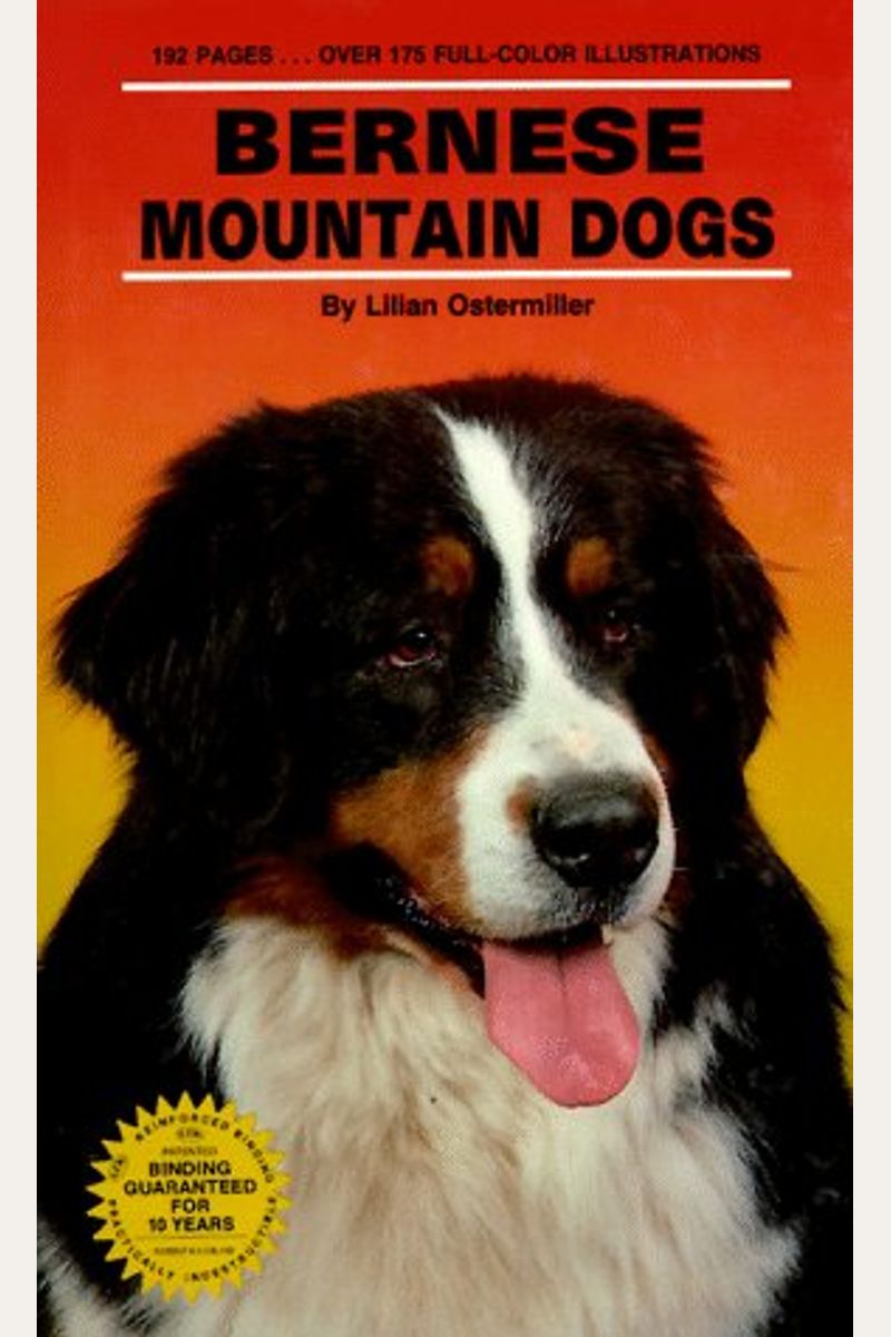 Buy Bernese Mountain Dog Book By: Lillian Ostermiller