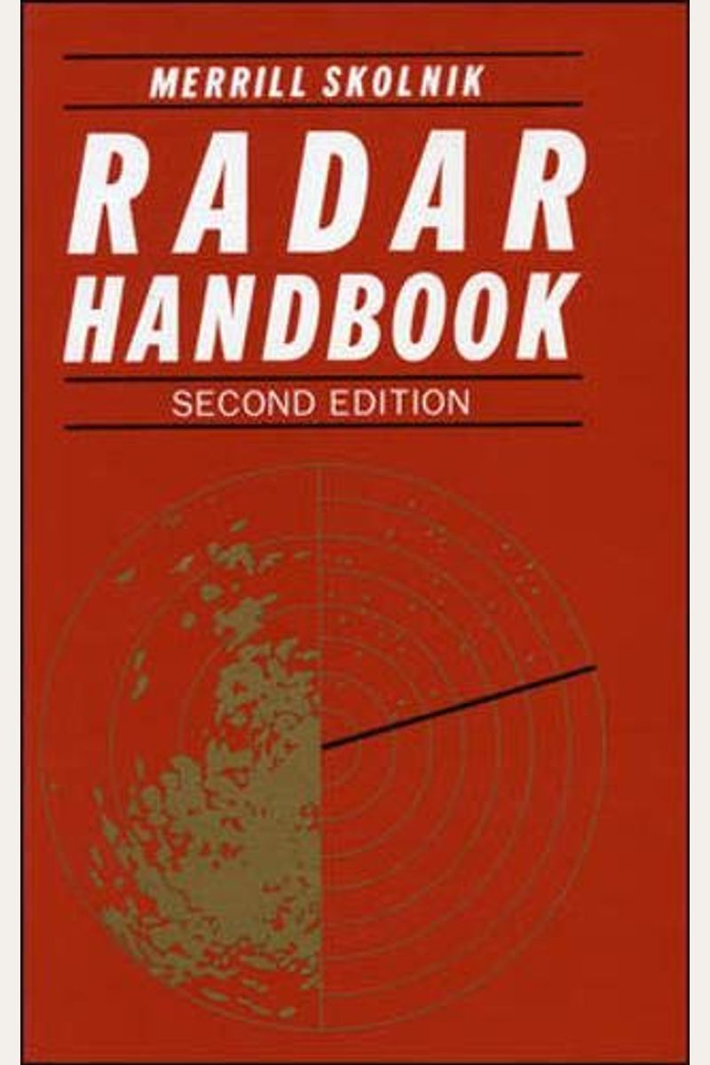 Buy Radar Handbook Book By: Merrill Skolnik