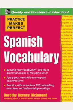 Buy Spanish Vocabulary Book By: Dorothy D Richmond