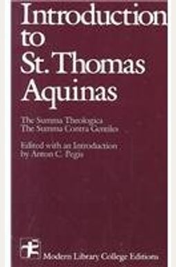 Buy Introduction To Saint Thomas Aquinas Book By: St T Aquinas