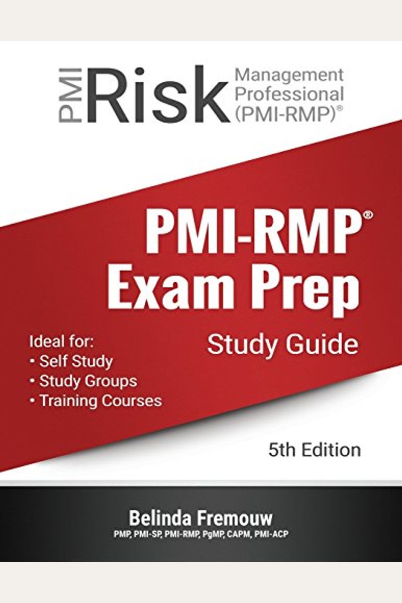 Buy Pmi-Rmp Exam Prep Study Guide Book By: Devin Fremouw Buy Pmi-Rmp Exam Prep Study Guide Book By: Devin Fremouw