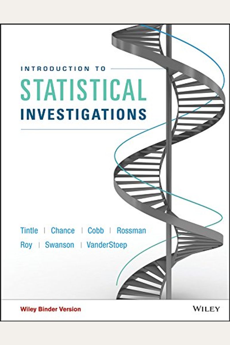 Buy Introduction To Statistical Investigations, Binder Ready Version ...