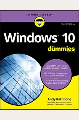Buy Windows 10 For Dummies (For Dummies (Computer/Tech)) Book By: Andy ...