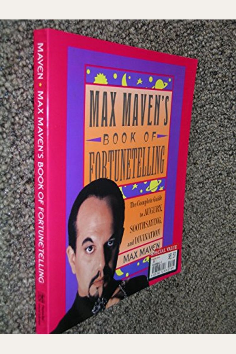 Buy Max Maven's Book Of Fortunetelling: The Complete Guide To Augury ...