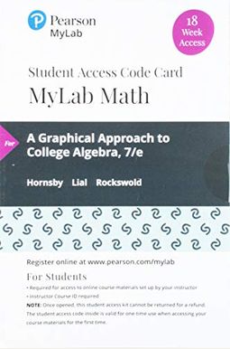 Buy Mylab Math With Pearson Etext -- 18 Week Standalone Access Card ...