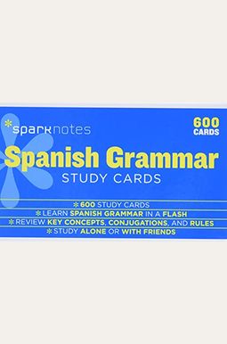 Buy Spanish Grammar Sparknotes Study Cards: Volume 17 Book By: Sparknotes
