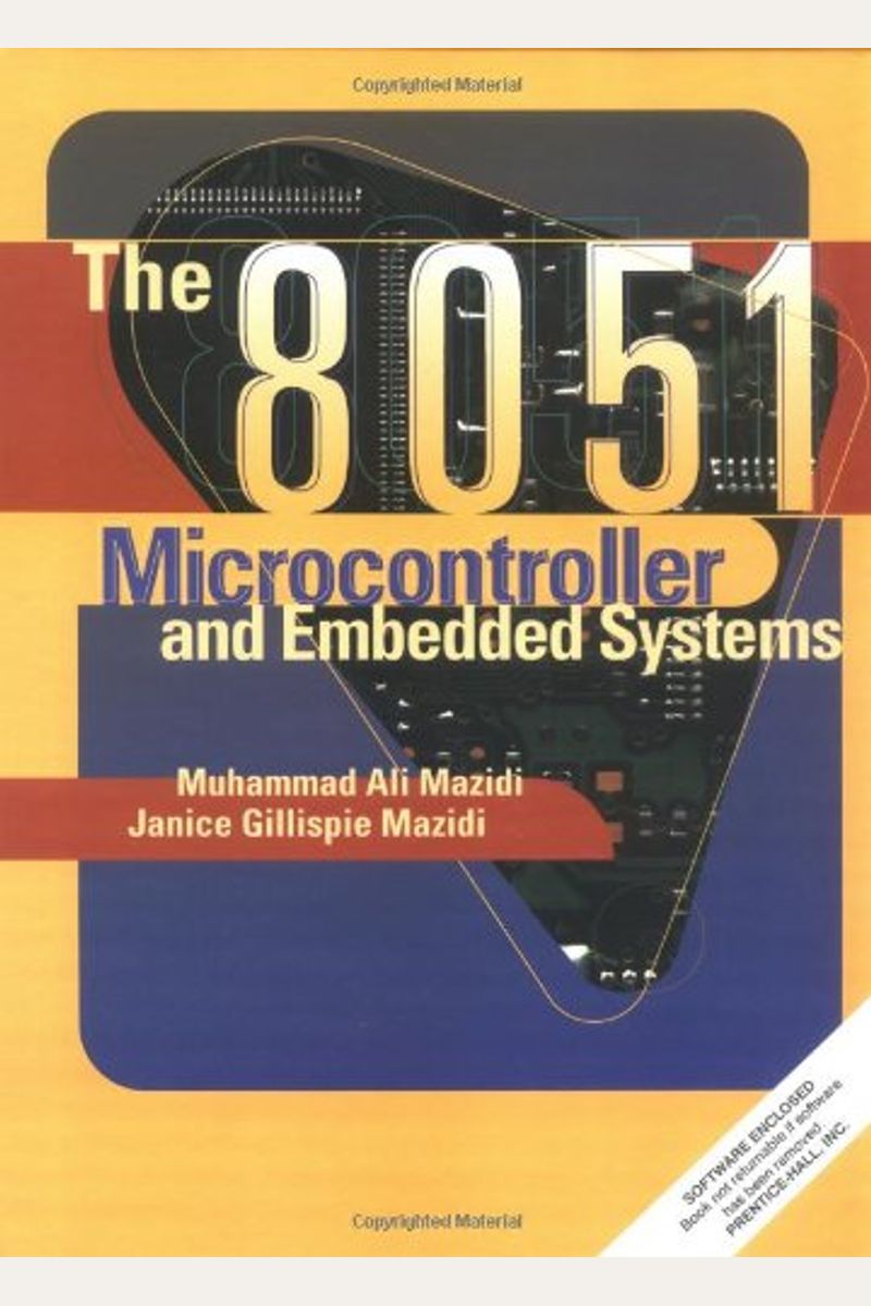 Buy 8051 Microcontroller And Embedded Systems, The Book By: Hinchey Donald Buy 8051 Microcontroller And Embedded Systems, The Book By: Hinchey Donald