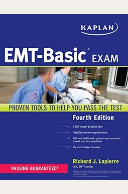 Buy Kaplan Emt-Basic Exam Book By: Richard J Lapierre