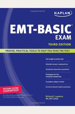 Buy Kaplan Emt-Basic Exam Book By: Richard J Lapierre