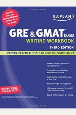 Buy Kaplan GRE & GMAT Exams Writing Workbook Book By: kaplan