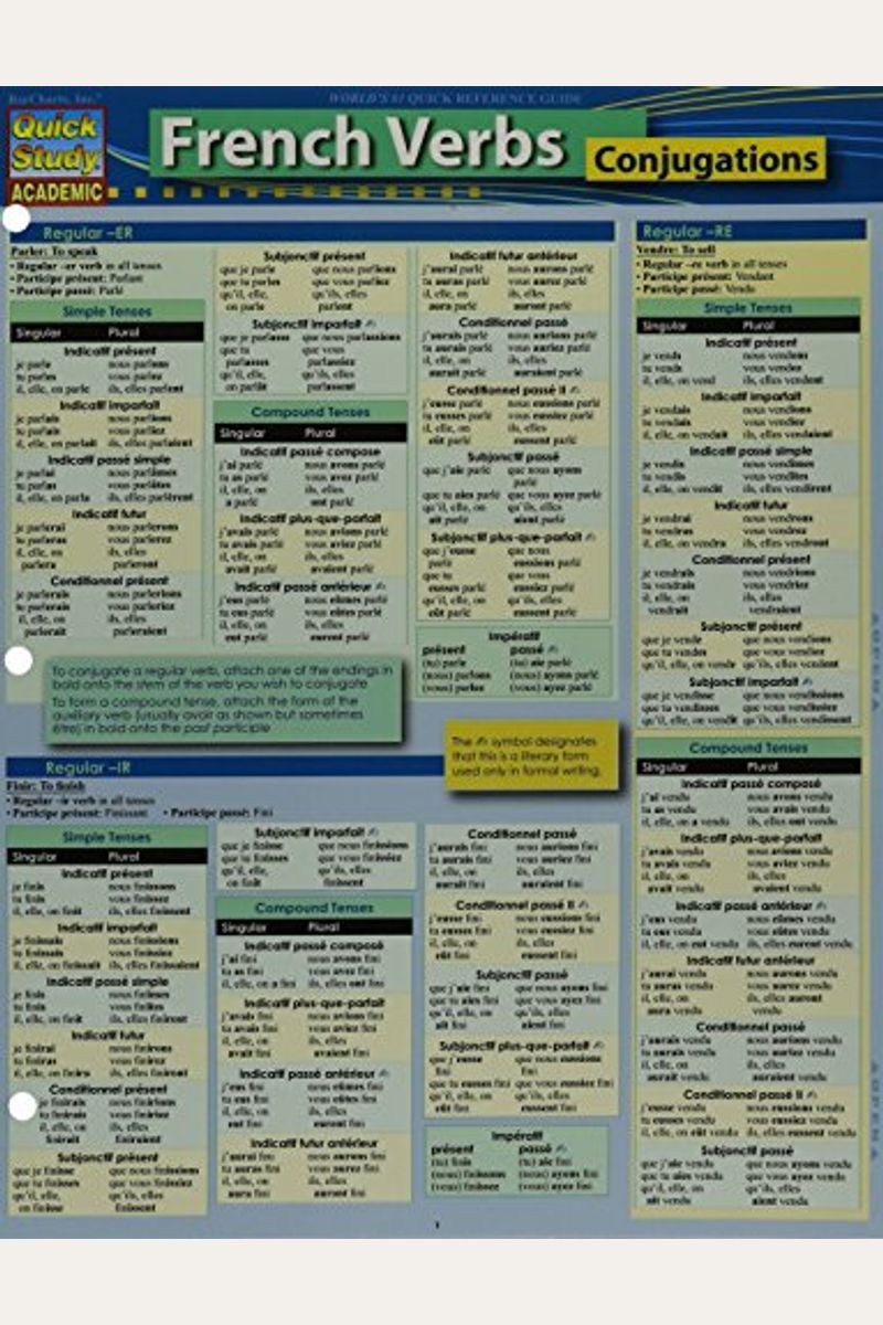 Buy French Verb-Conjugations Book By: Rachel L Jacobs