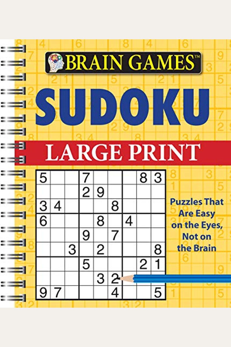 Buy Brain Games: Sudoku (Large Print) Book By: Schildt Herbert Buy Brain Games: Sudoku (Large Print) Book By: Schildt Herbert