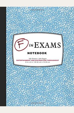 Buy F in Exams Notebook Book By: Richard Benson