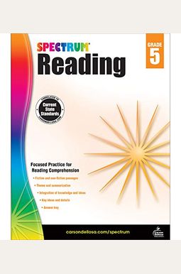 Buy Spectrum Reading Workbook, Grade 5 Book By: Spectrum