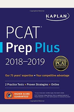 Buy Pcat Prep Plus 2018-2019: 2 Practice Tests + Proven Strategies ...