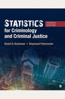 Buy Statistics For Criminology And Criminal Justice Book By: Bachman D ...