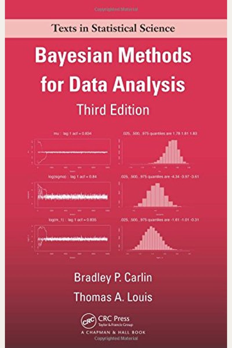 Buy Bayesian Methods For Data Analysis Book By: Bradley P Carlin Buy Bayesian Methods For Data Analysis Book By: Bradley P Carlin