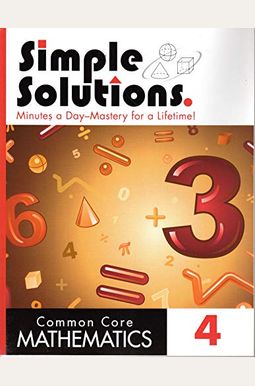 Buy Simple Solutions Minutes A Day-Mastery For A Lifetime! Common Core ...