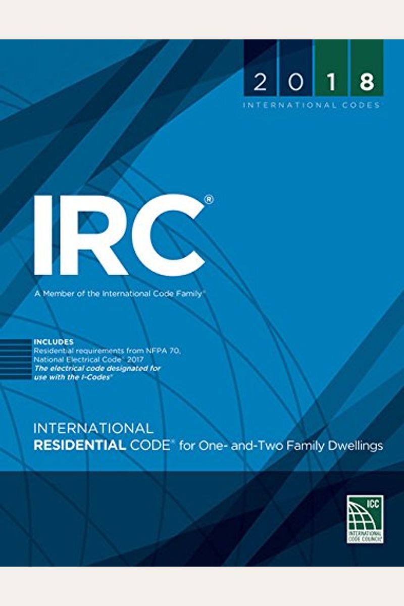 Buy 2018 International Residential Code For One- And Two-Family ...