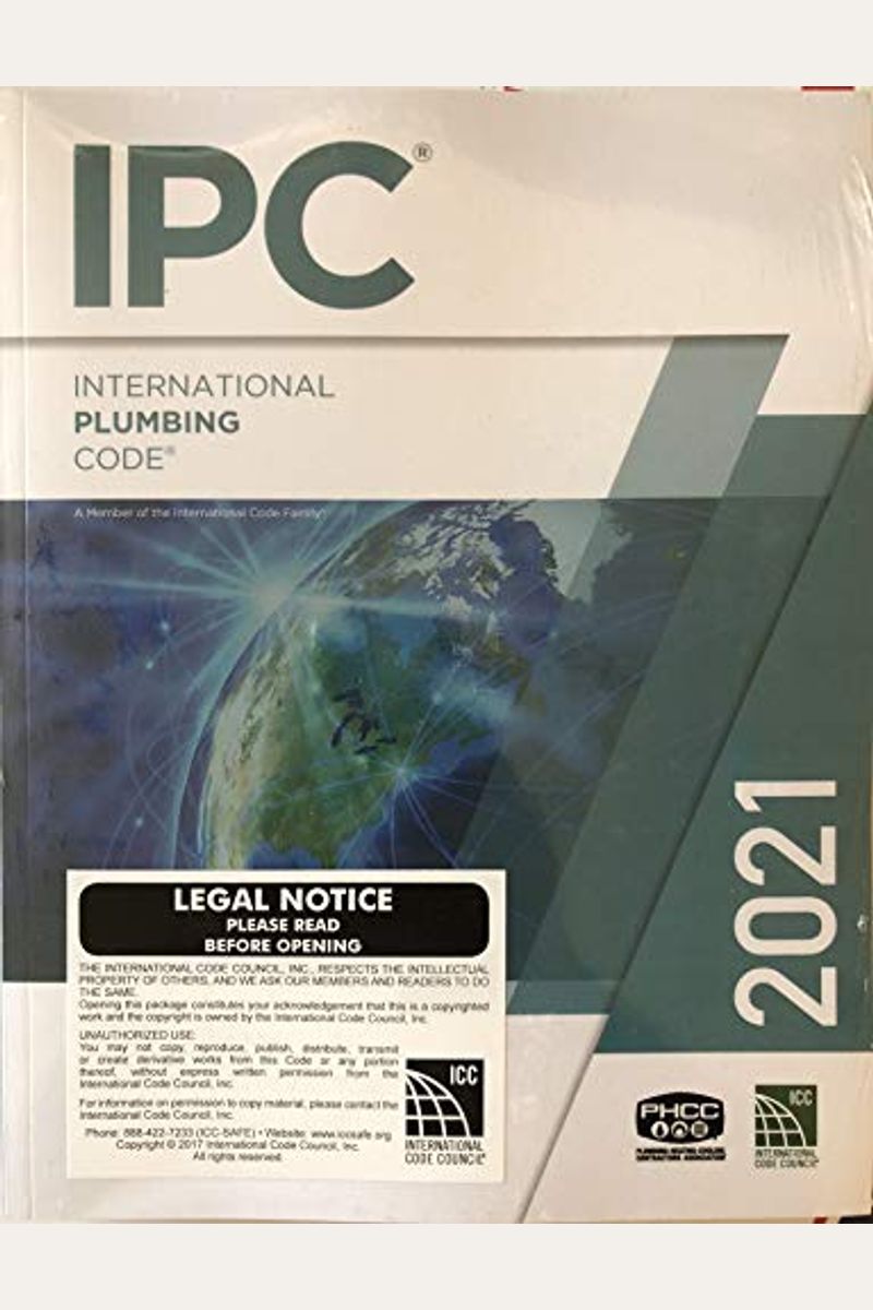 Buy 2021 International Plumbing Code Book By: International C Council