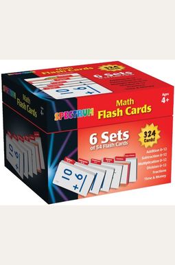 Buy Math Flash Cards: 6 Sets Of 54 Flash Card Book By: CarsonDellosa ...
