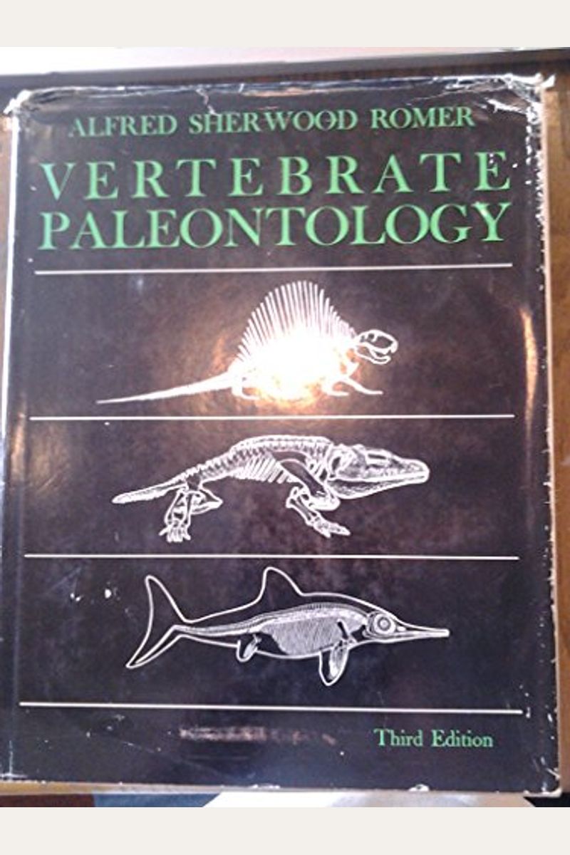 Buy Vertebrate Paleontology Book By: Alfred S Romer