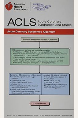 Buy Advanced Cardiovascular Life Support (Acls) Pocket Reference Card ...