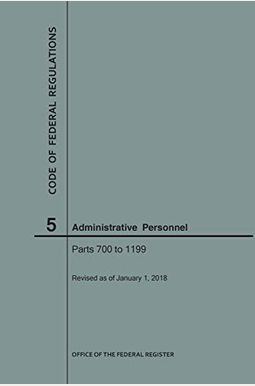 Buy Code Of Federal Regulations Title 5, Administrative Personnel ...