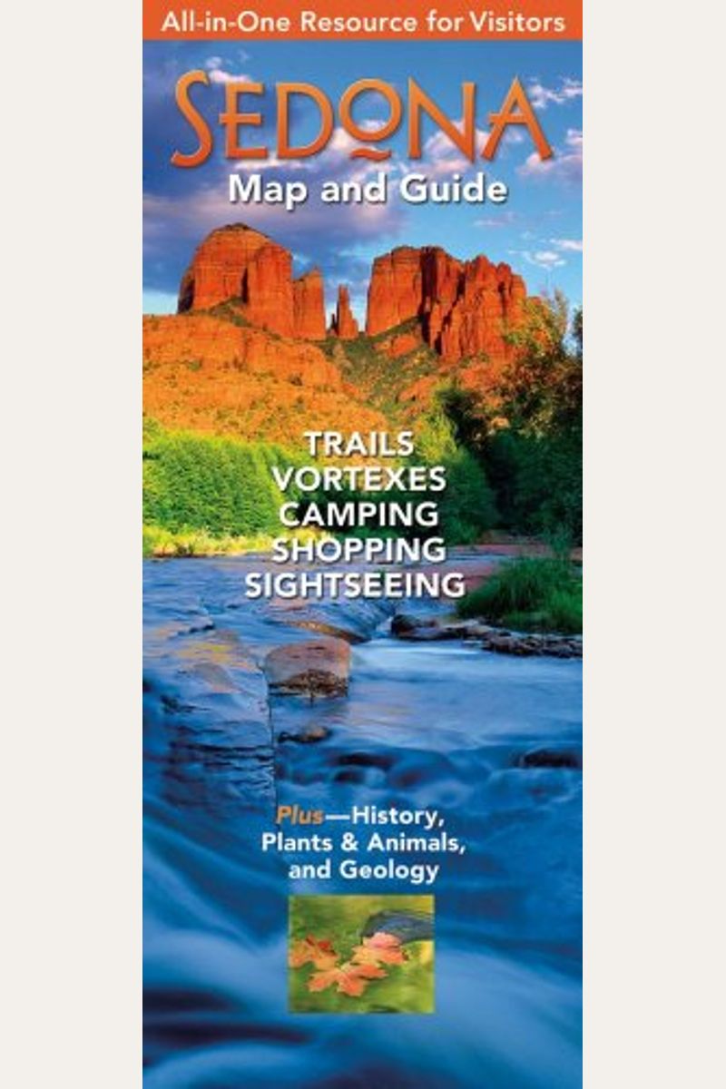 Buy Sedona Map And Guide Book By: Kathleen Bryant