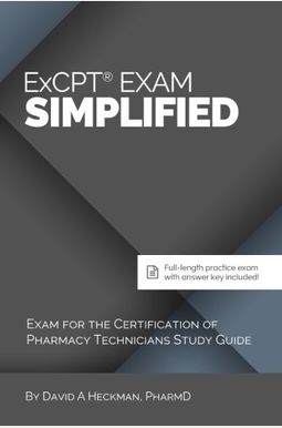 Buy Excpt Exam Simplified: Exam For The Certification Of Pharmacy ...