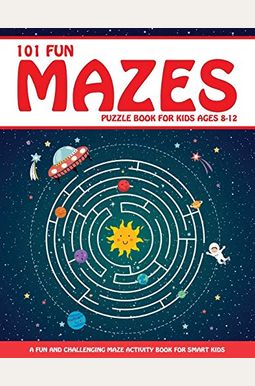 Buy Maze Puzzle Book For Kids 4-8: 101 Fun First Mazes For Kids 4-6, 6 ...