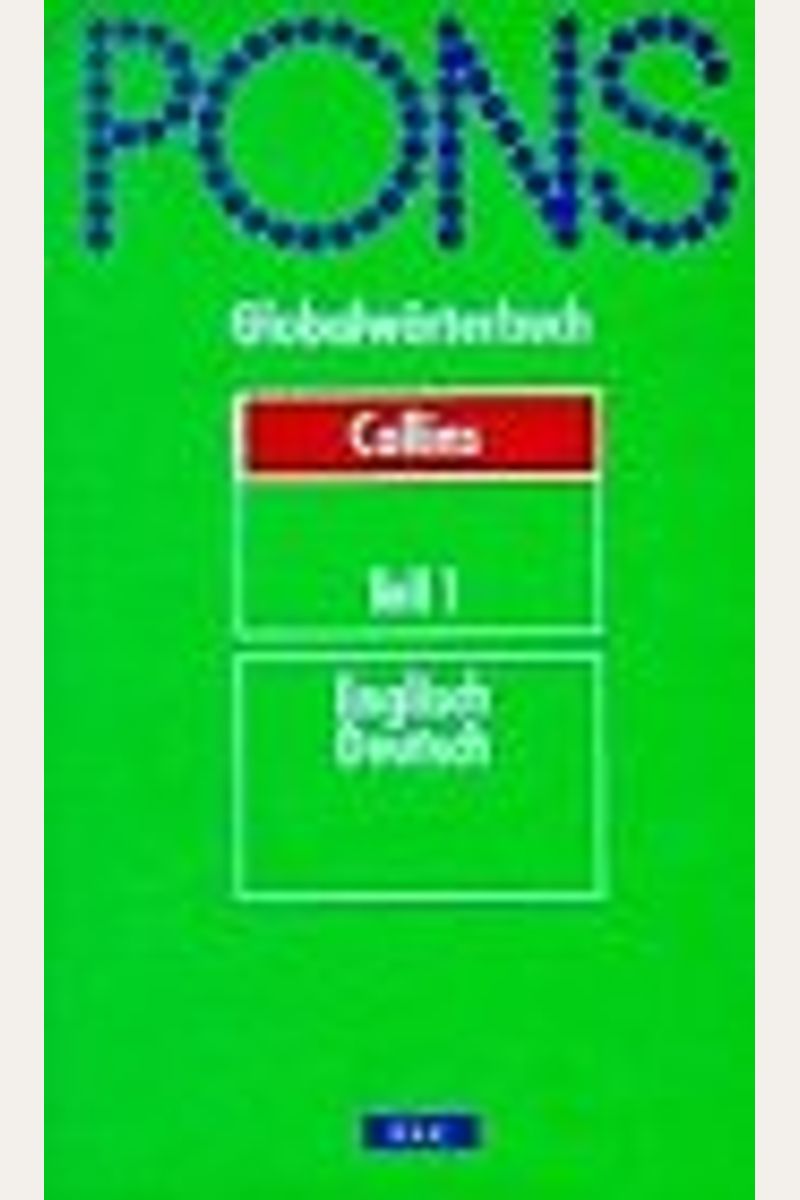 Buy Pons Global Dictionary English German : Pons Global Woerterbuch ...