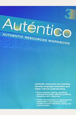 Buy Autentico 2018 Authentic Resources Workbook Level 3 Book By ...