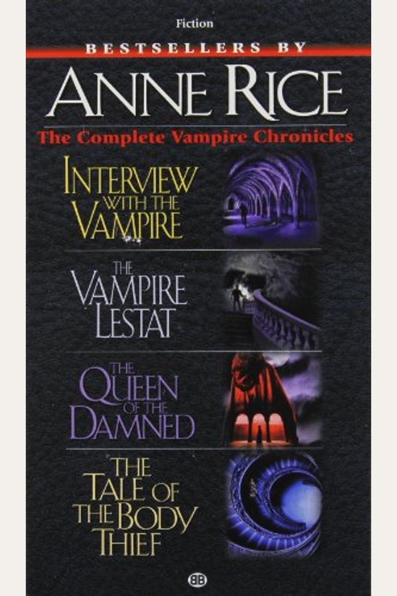 Buy Vampire Chronicles Book By: Anne Rice