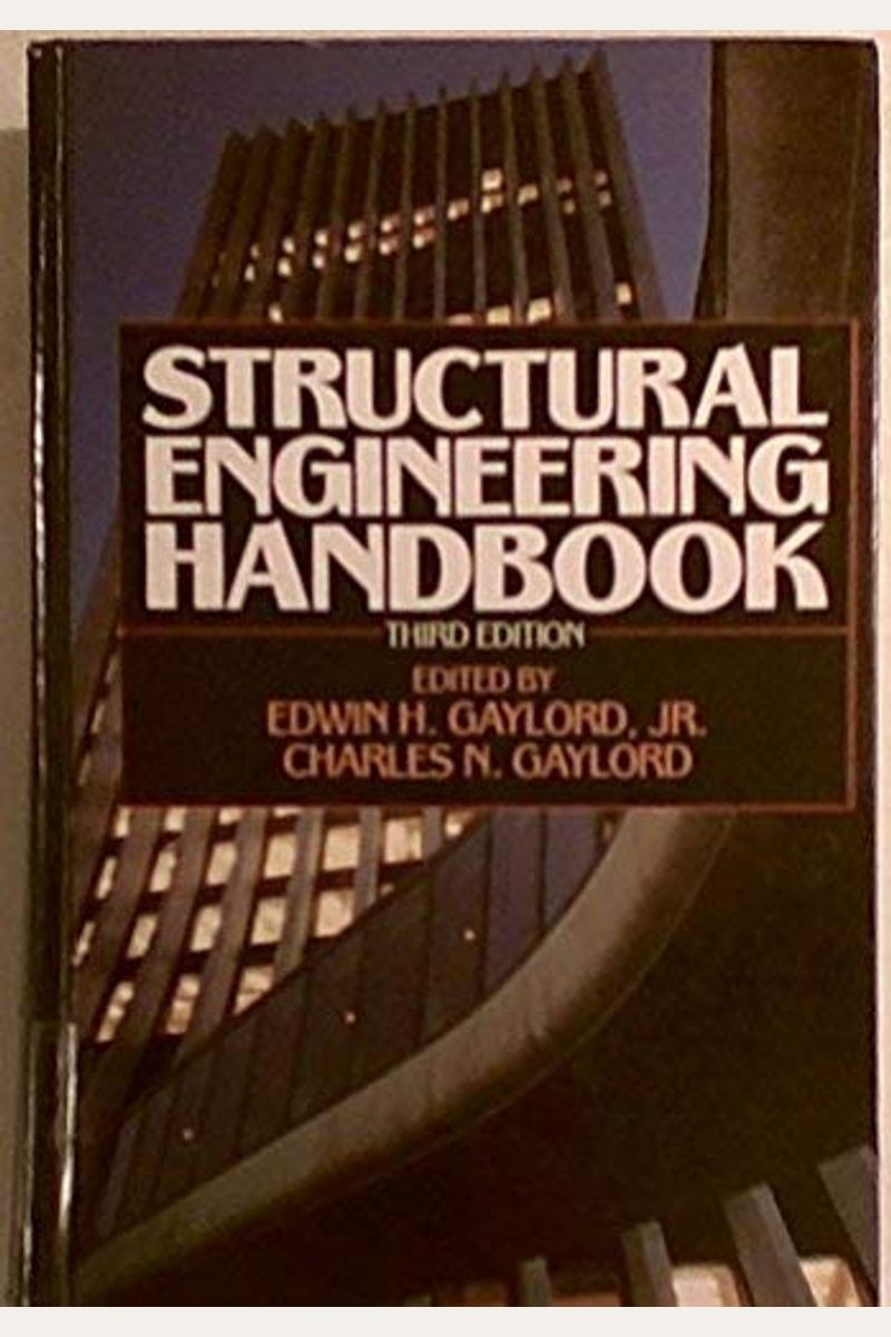 Buy Structural Engineering Handbook Book By: Benton Mike Buy Structural Engineering Handbook Book By: Benton Mike