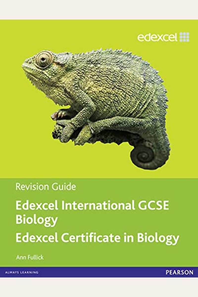Buy Edexcel Igcse Biology. Revision Guide Book By: Ann Fullick Buy Edexcel Igcse Biology. Revision Guide Book By: Ann Fullick