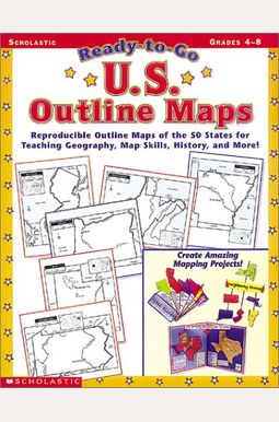 Buy U.s. Outline Maps: Reproducible Outline Maps Of The 50 States To ...