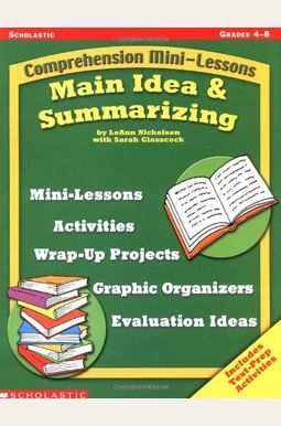 Buy Main Idea & Summarizing (Comprehension Mini-Lessons) Book By ...